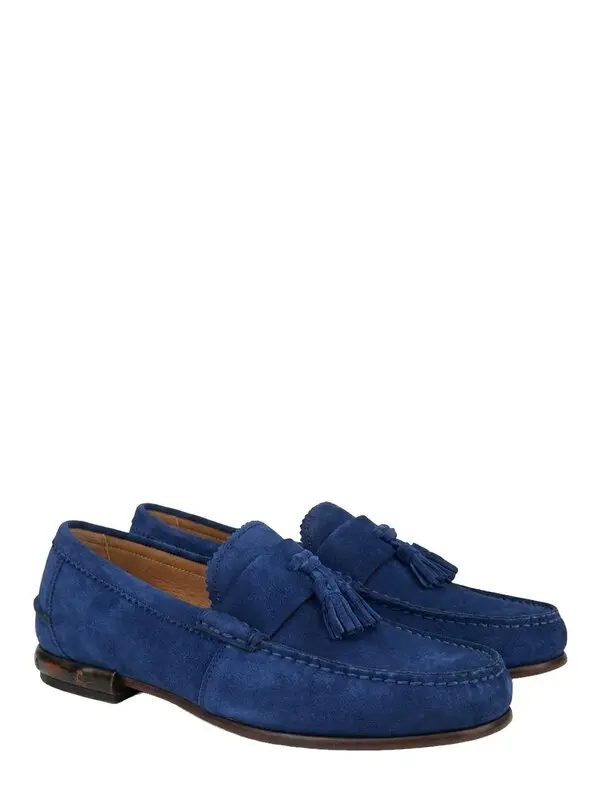 Gucci Tassel Detail Loafers - Blue