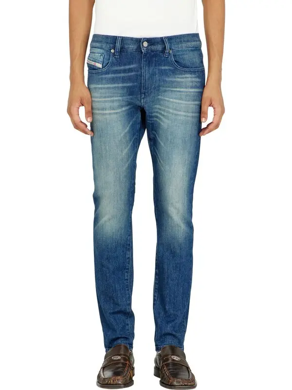 DIESEL® D-strukt Slim Jeans Regular Waist - Blue