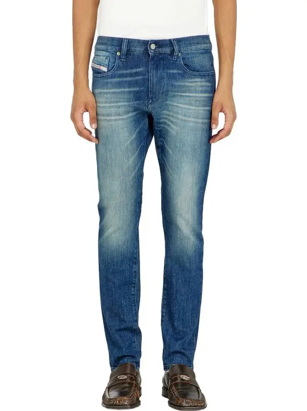 DIESEL® D-strukt Slim Jeans Regular Waist - Blue