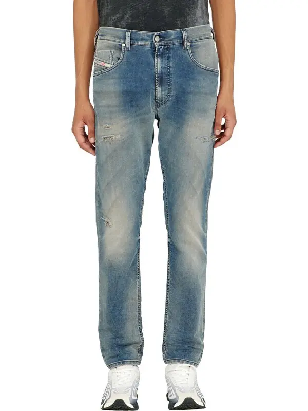 DIESEL® D-krooley-bw Joggjeans With Elastic Waistband - Blue