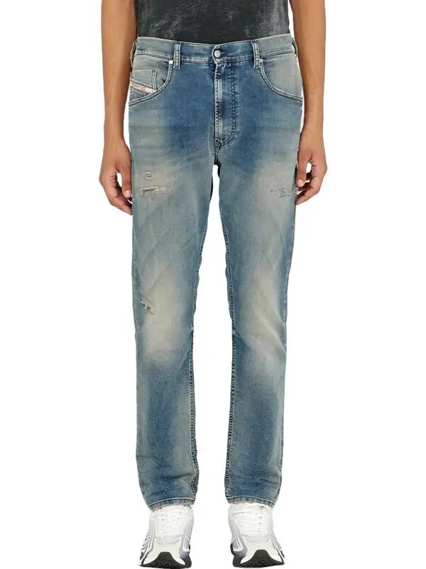 DIESEL® D-krooley-bw Joggjeans With Elastic Waistband - Blue