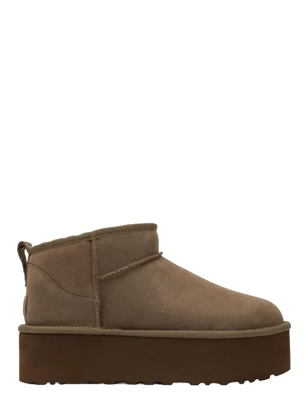UGG Classic Ultra Mini Platform Boots - Brown