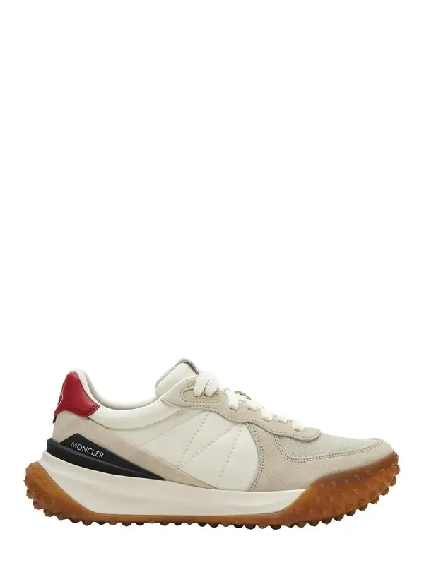 Moncler Citytrek Sneakers In Nylon And Leather - Beige