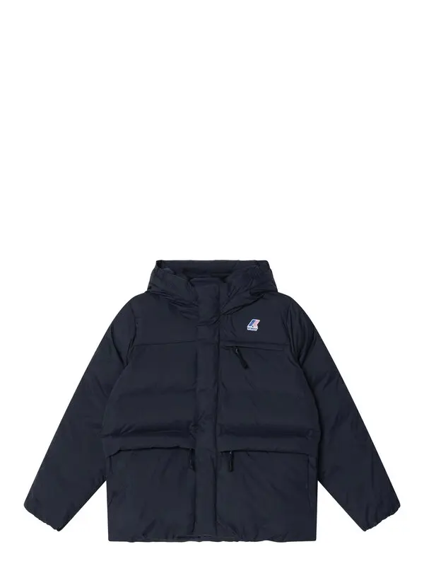 K-WAY P. Le Vrai 4.0 Aurele Heavy Warm Jacket - Blue