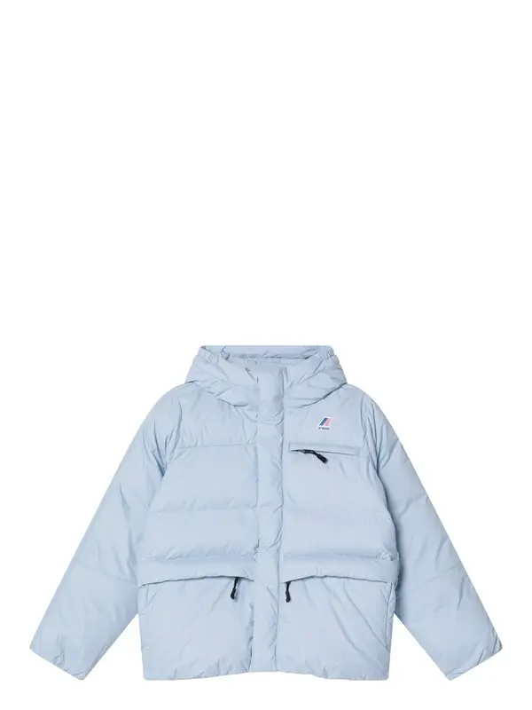 K-WAY P. Le Vrai 4.0 Aurele Heavy Warm Jacket - Light Blue