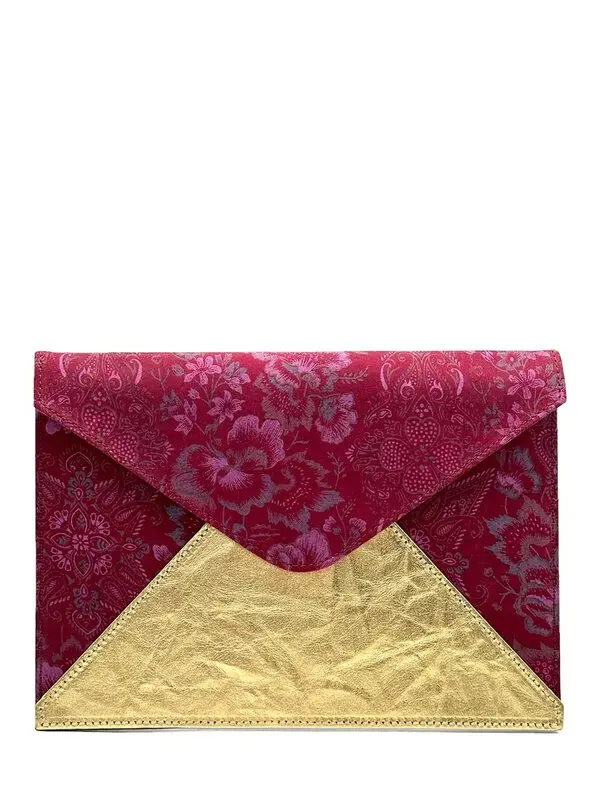 BELLA MEWS Fragrant City Envelope Clutch - Red