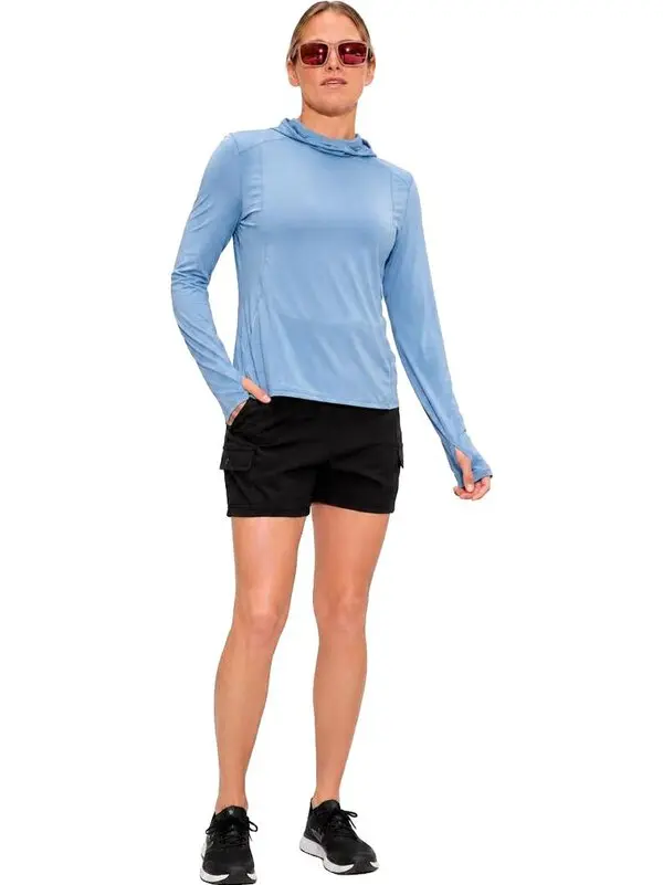 SPYDER Sunbeam Hoodie With Adjustable Funnel Hood - Blue