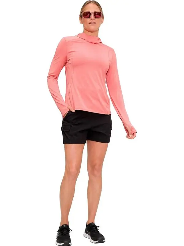 SPYDER Sunbeam Hoodie With Adjustable Funnel Hood - Peach