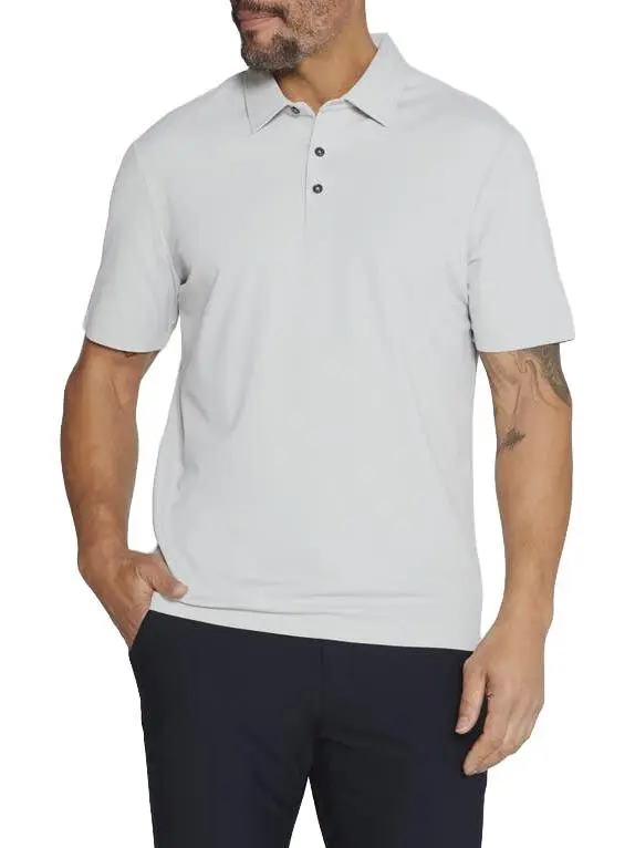 7 Diamonds Reeve Performance Polo - Fog