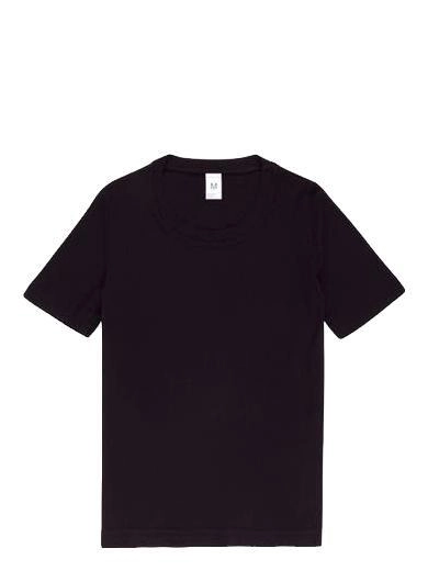 EVERYBODY.WORLD Rib Short Sleeve T-shirt - Mulberry