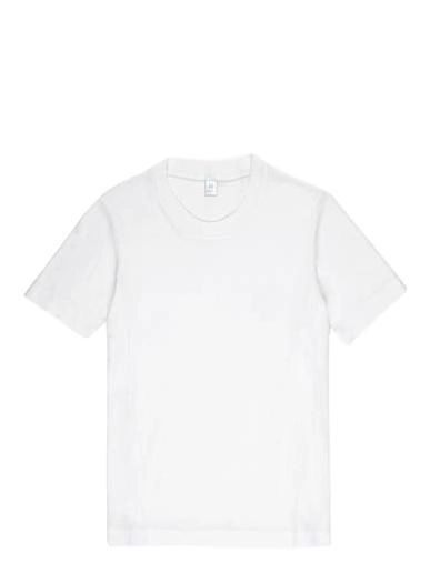 EVERYBODY.WORLD Rib Short Sleeve T-shirt - White