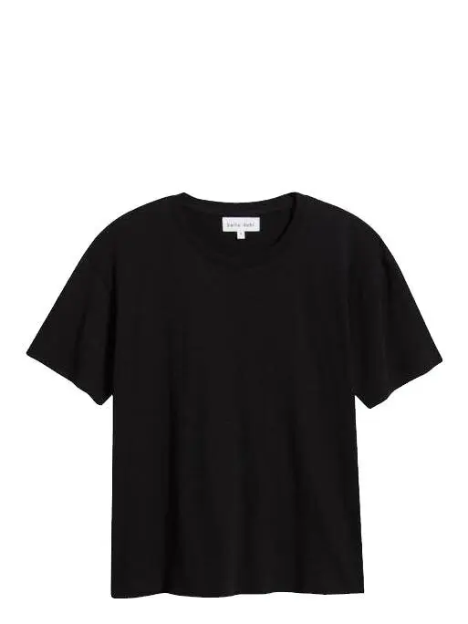 Bella Dahl Relaxed Crewneck T-shirt - Black