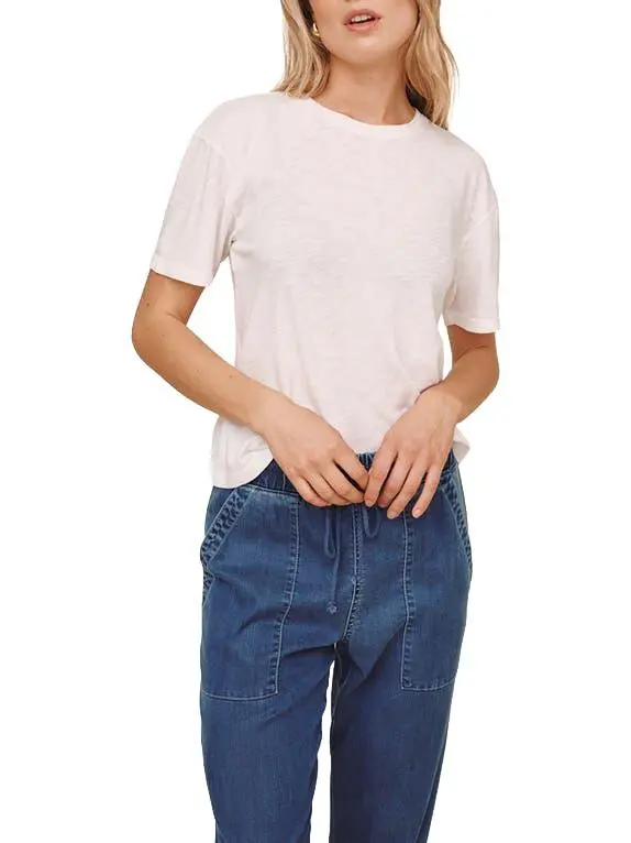 Bella Dahl Relaxed Crewneck T-shirt - White