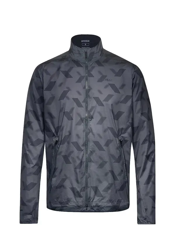 GOREWEAR Concurve 3d Graphic Windbreaker Jacket - Lab Graphite