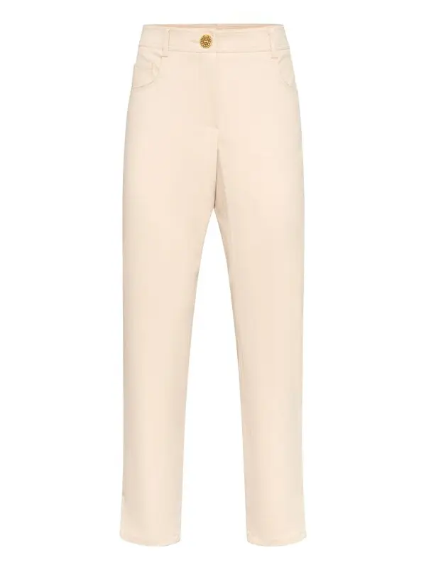 MAISON COMMON Cotton Stretch Jeans - Sand