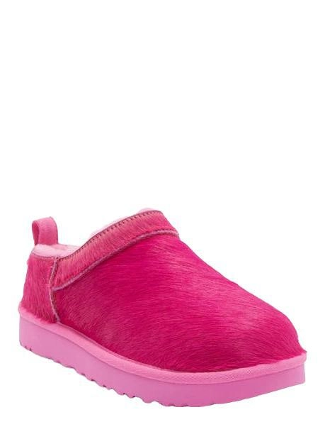 UGG Classic Micro Calf Hair Slipper - Bright Fuchsia