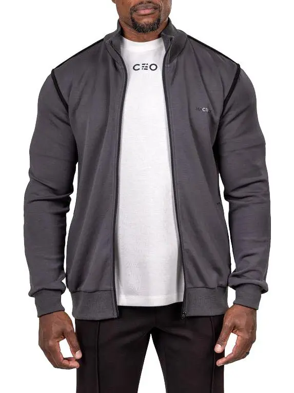 MACEOO Marthyr Zip Jacket - Black