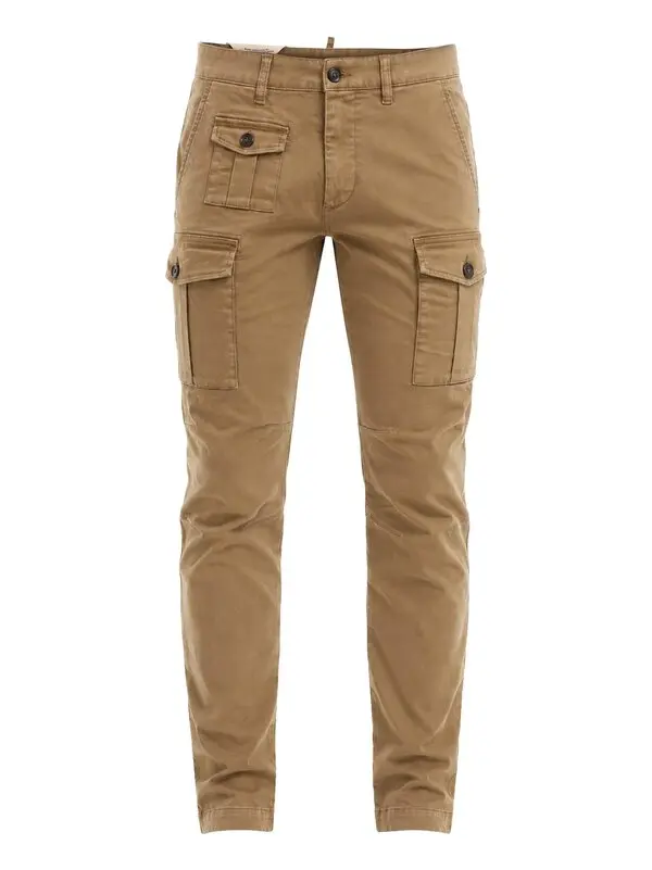 Dsquared2 Sexy Cargo Trousers - Brown