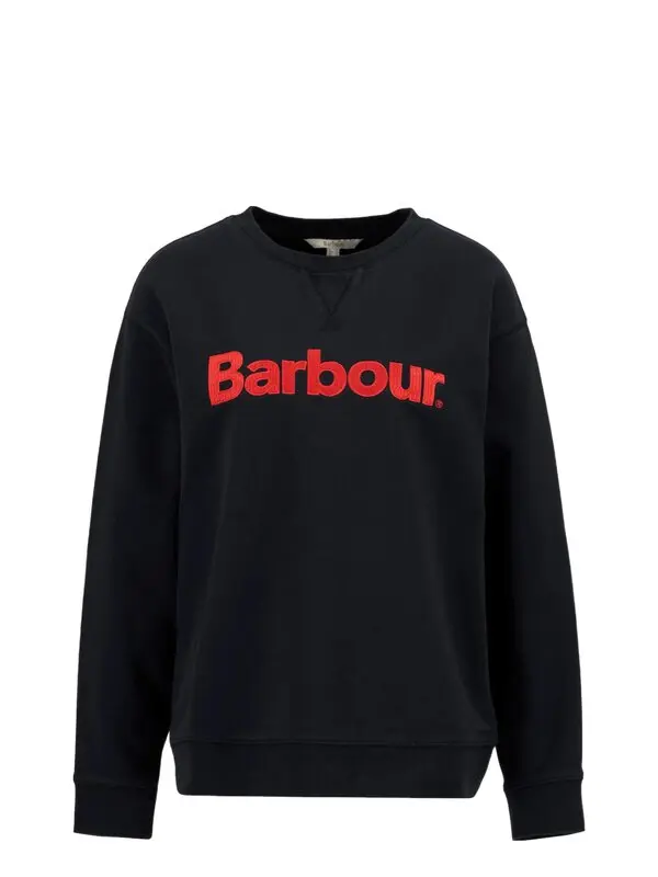 Barbour Logo Crewneck Sweatshirt - Black