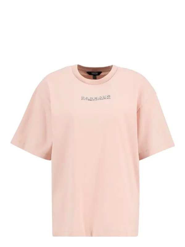 Barbour Logo Crew Neck T-shirt - Nude