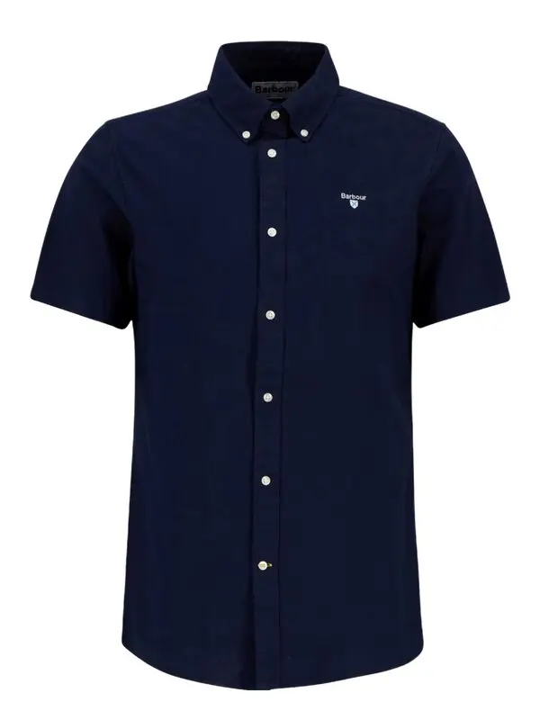 Barbour Logo Short-sleeved Shirt - Black