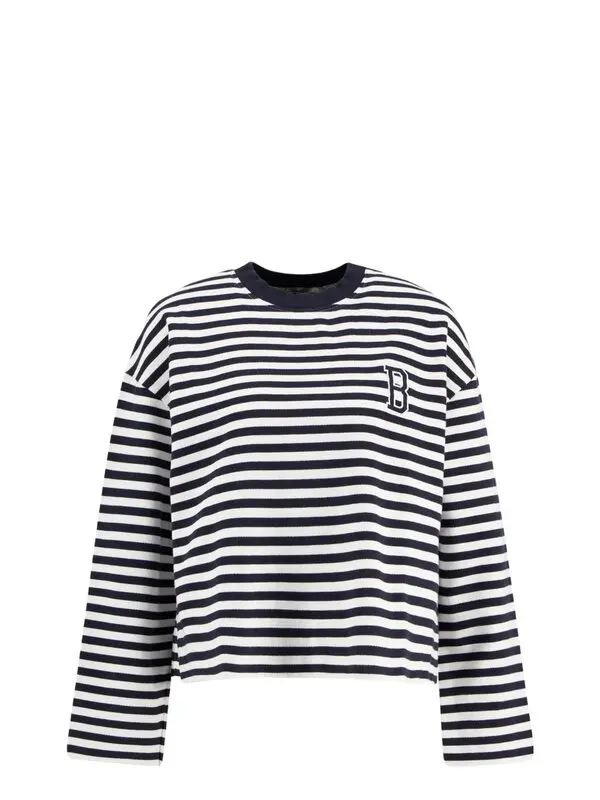 Barbour Gabby Sweatshirt With Embroidered Logo - Black