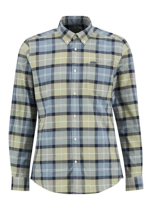 Barbour Lewis Check Shirt - Gray