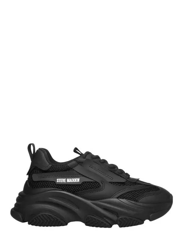 Steve Madden Possession Chunky Trainers - Black