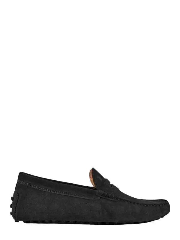 TOD'S Logo Business Casual Shoes - Black