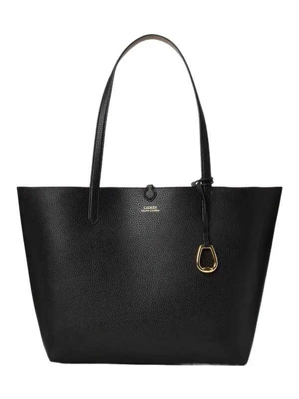Ralph Lauren Reversible Leather Tote Bag - Black