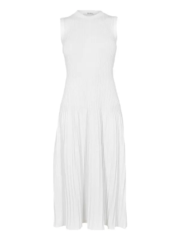 Max Mara Dolce & Gabbana Midi Dress - White
