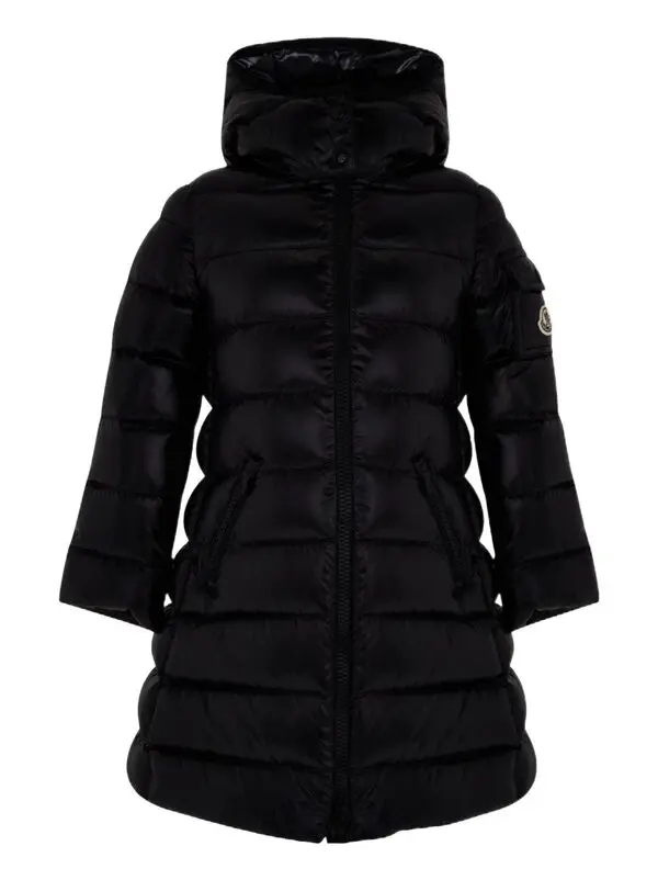 Moncler Detachable Hood Down Jacket - Black
