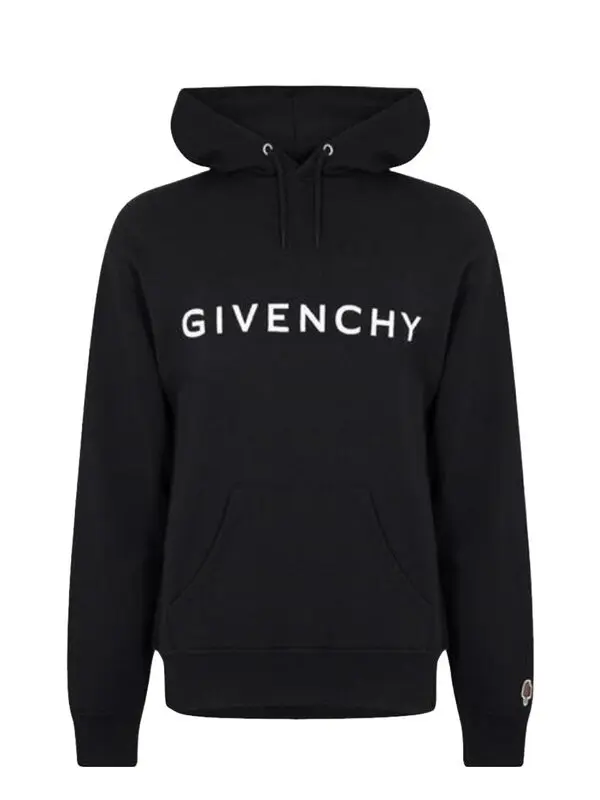 Givenchy Logo Hoodie - Black