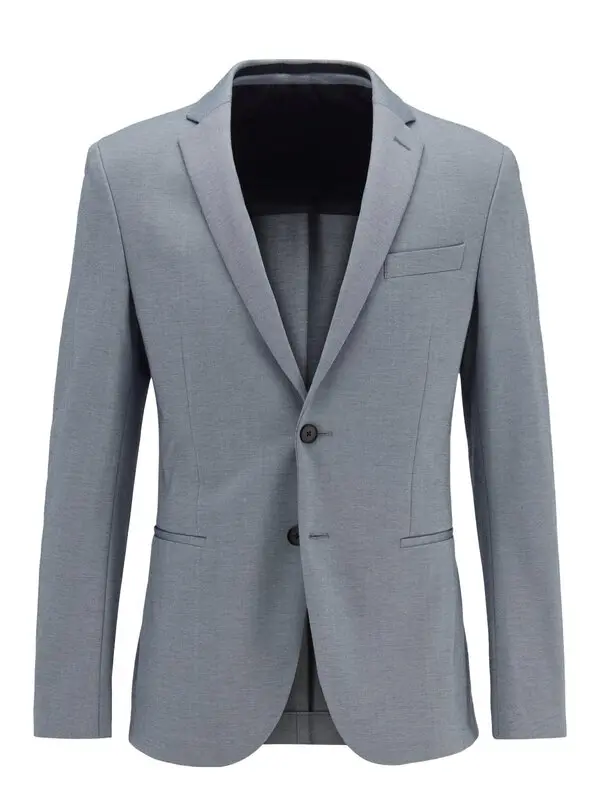 Hugo Boss Slim-fit Versatile Blazer - Gray