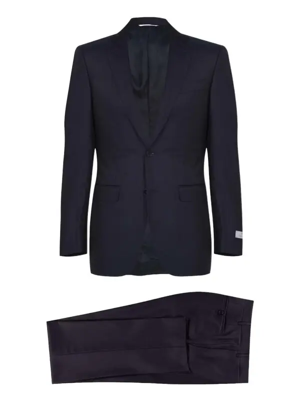 Canali Milano Two Piece Suit - Black