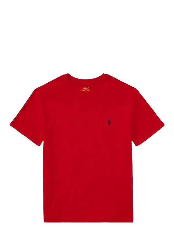 Polo Ralph Lauren Short-sleeved Crewneck T-shirt With Logo - Red