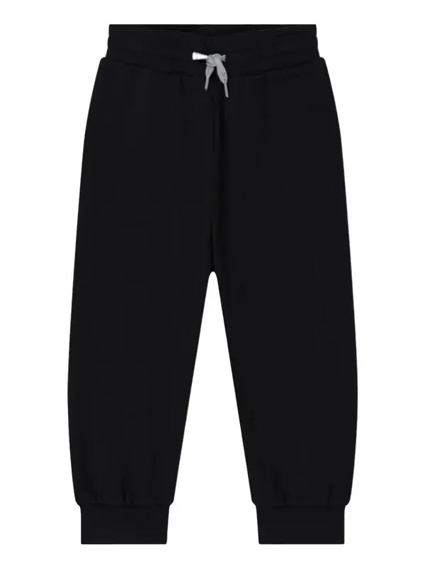 Fendi Logo-printed Tie-dye Track Pants - Black