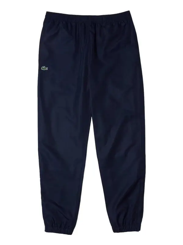 Lacoste Taffeta Closed Hem Tracksuit Bottoms - Black