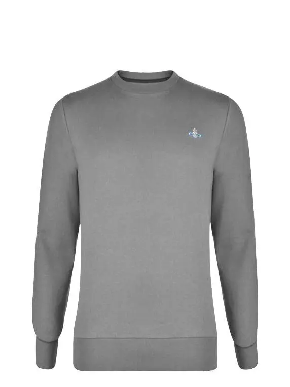 VIVIENNE WESTWOOD Crew Neck Sweatshirt - Gray