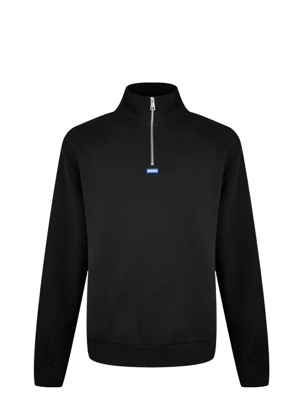 Hugo Boss Zipper Sweatshirt - Black