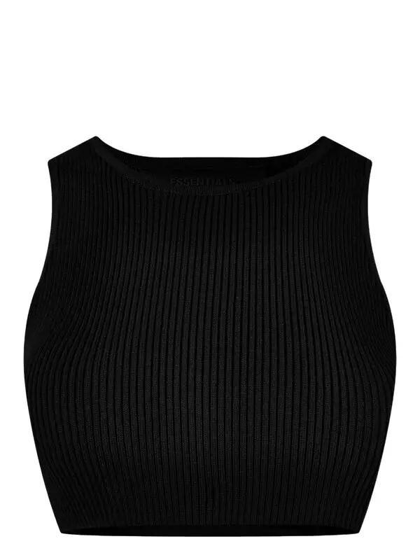 Fear Of God Ribbed Knit Sports Vest - Black