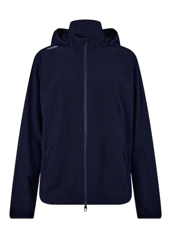 Polo Ralph Lauren Logo Hooded Raincoat - Black