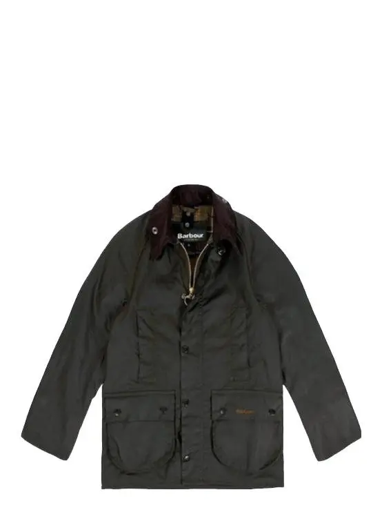 Barbour Beaufort Waxed Jacket - Olive
