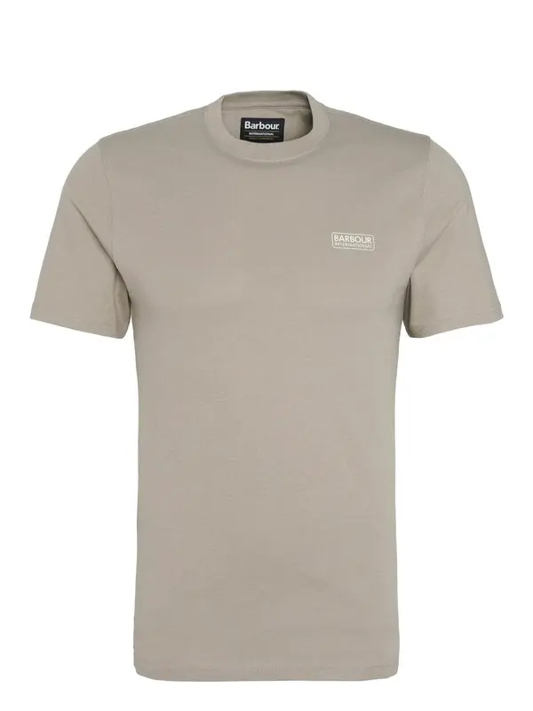 Barbour Small Logo T-shirt - Concrete
