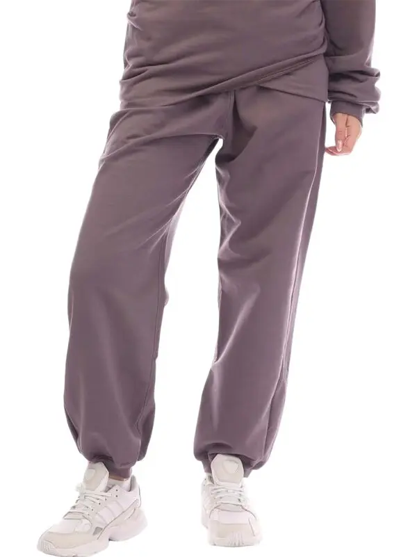 Off-White Relaxed Fit Drawstring Sweatpants - Gray