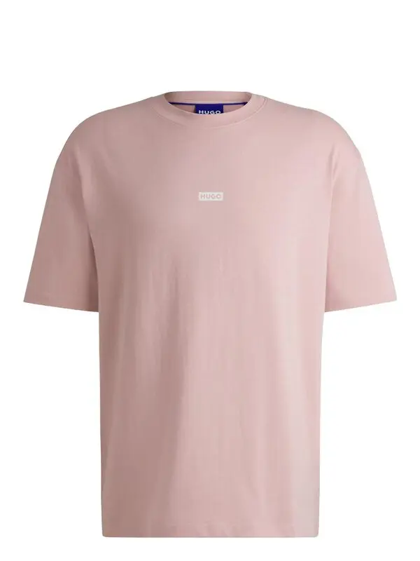 Hugo Boss Logo Crew-neck T-shirt - Nude