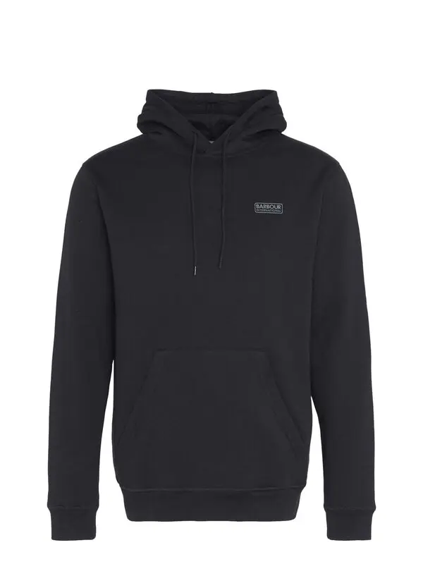 Barbour Small Logo Hoodie - Black