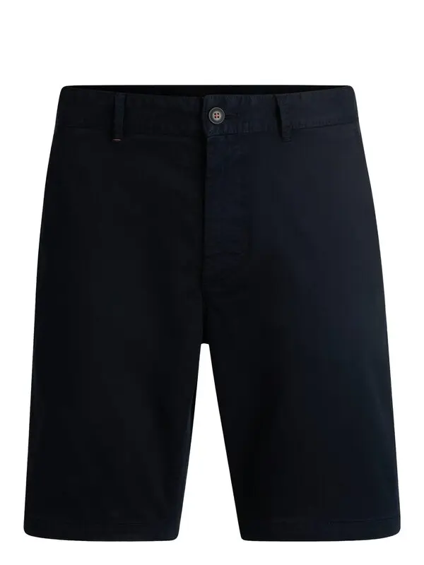 Hugo Boss Slim-fit Minimalist Shorts - Black