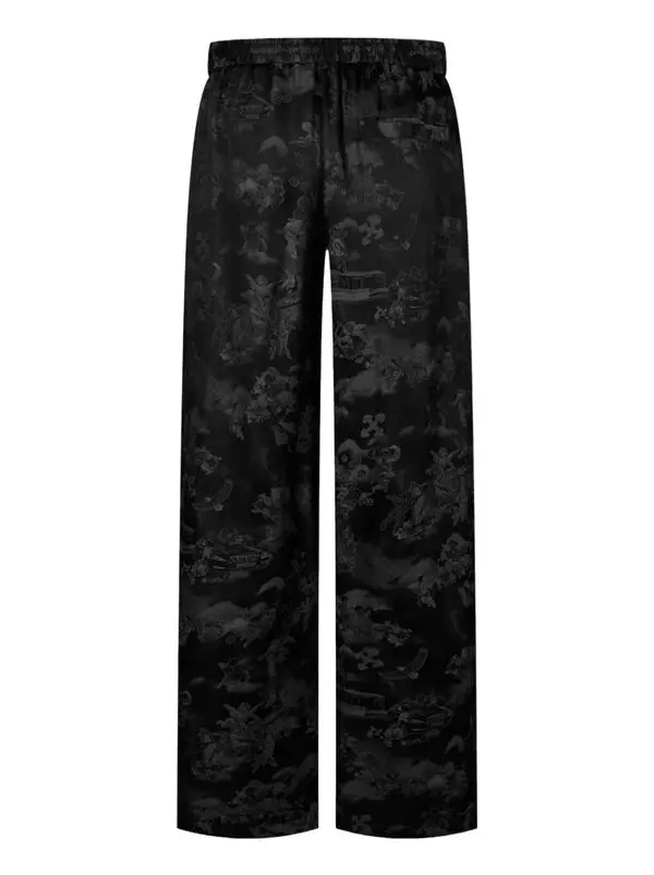 Off-White Logo Track Pants - Black