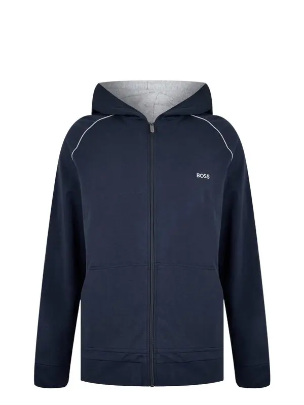 Hugo Boss Full Zip Hoodie - Black